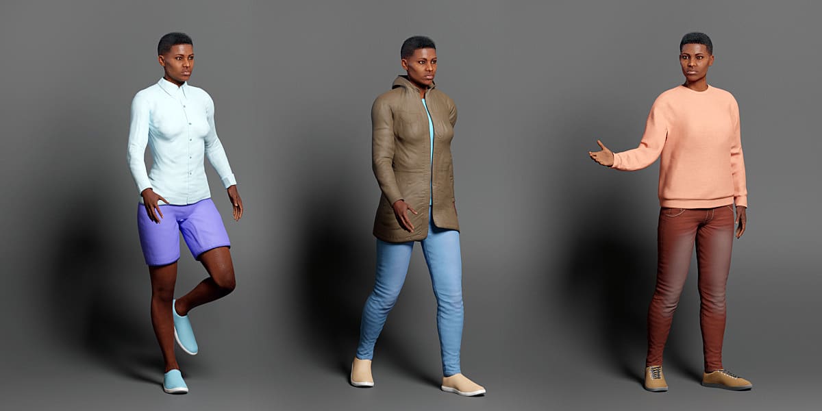 Human Generator : Une Solution Complète pour Créer des Personnages 3D ...