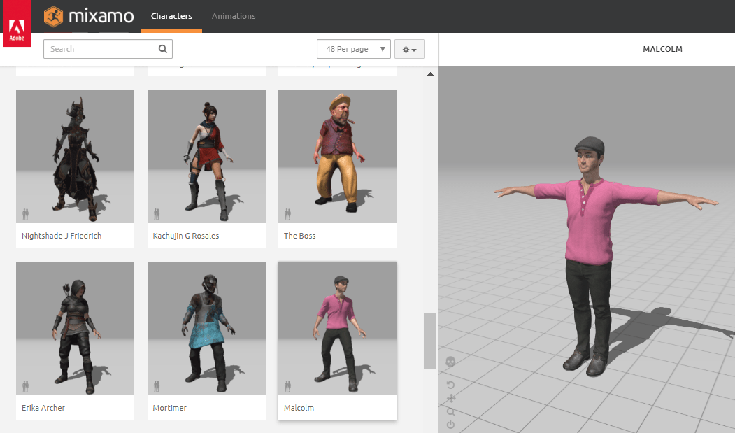 Mixamo : automatiser l’animation 3D en quelques clics | Jurojin.net